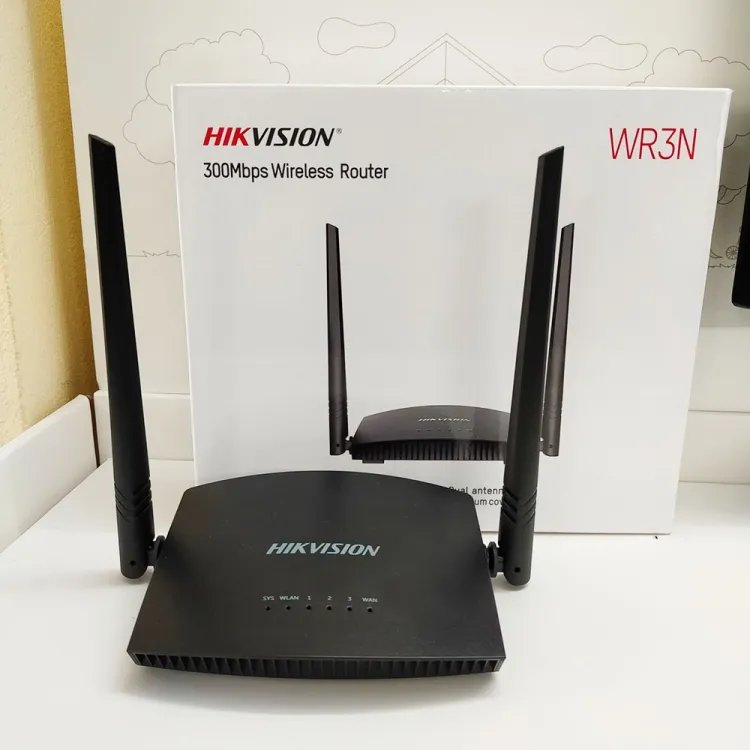 Hikvision 300M Dual Antenna Wireless Router – Dami Deal